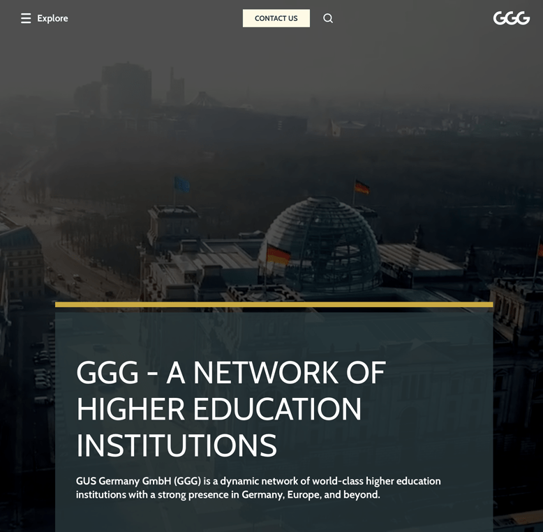 GUS Germany GmbH Launches new website - Global University Systems (GUS)